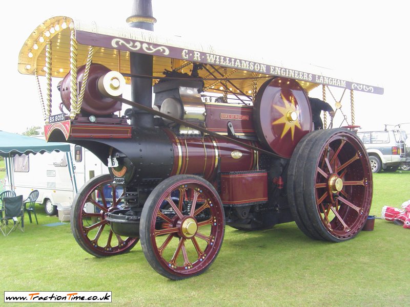 1902 Fowler Showmans Road Locomotive (BS8015) Duke of Rutland 8nhp ...