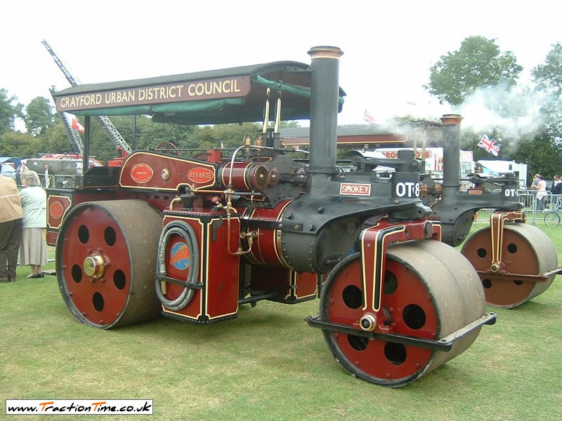 1928 Wallis & Steevens 10-ton Advance' Steam Roller (OT8117) Smokey ...